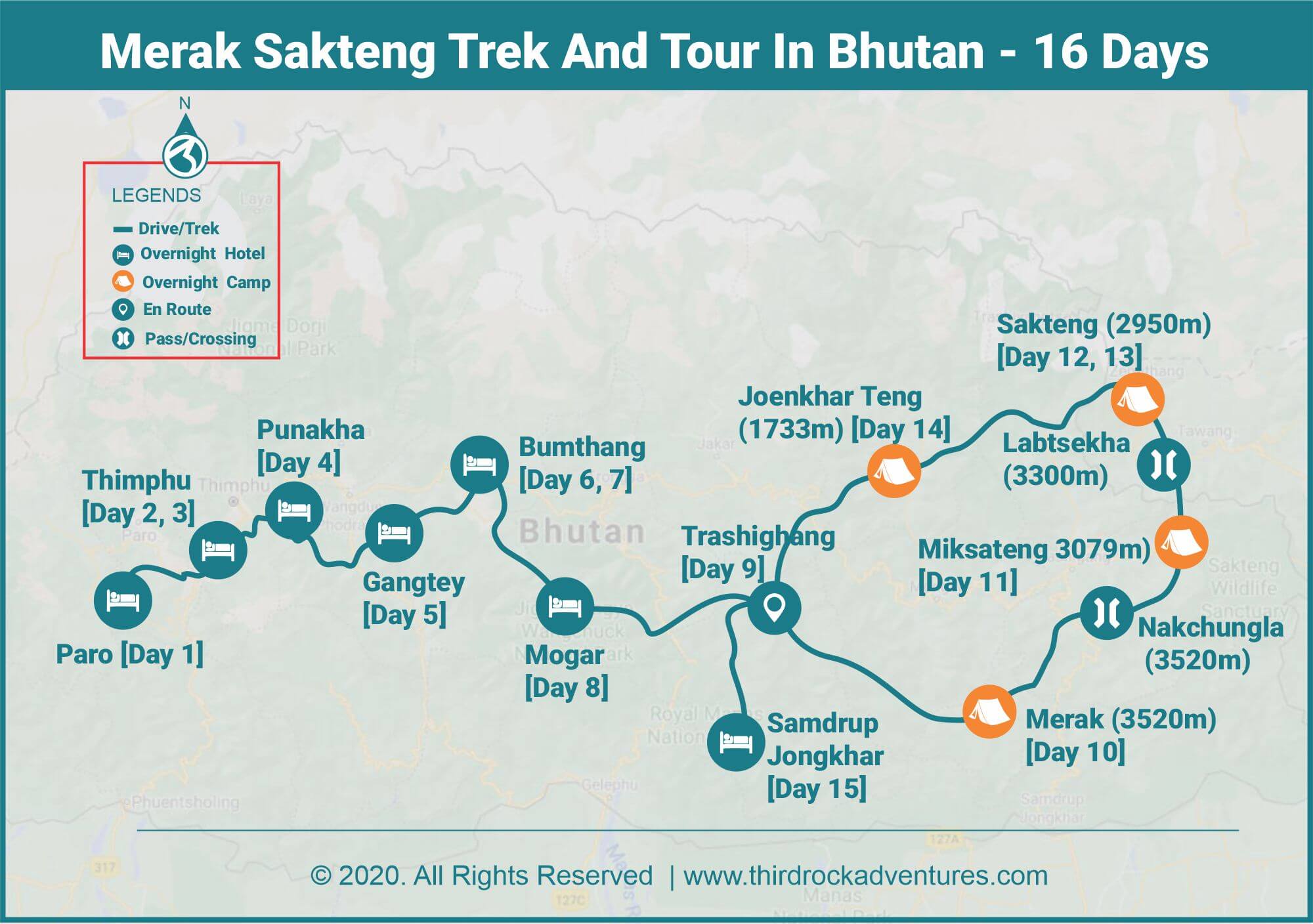 Merak Sakteng Trek and Tour in Bhutan 16 Days - Third Rock Adventures